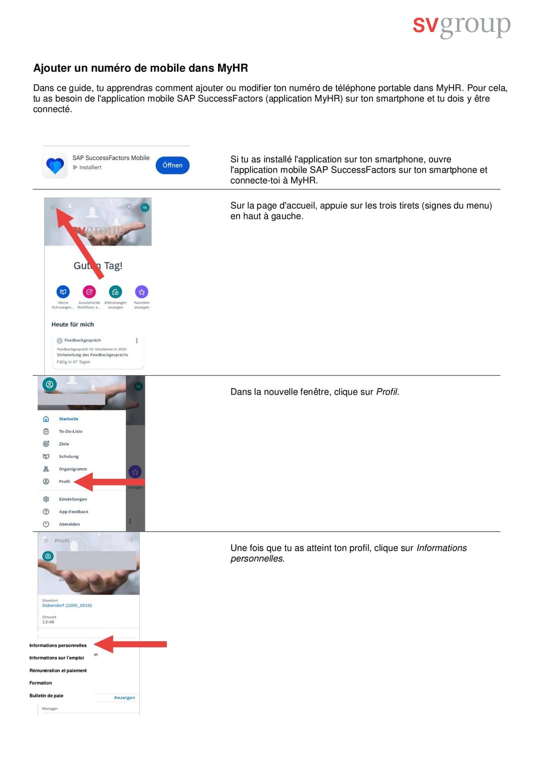 Instructions SPICE | SV Group